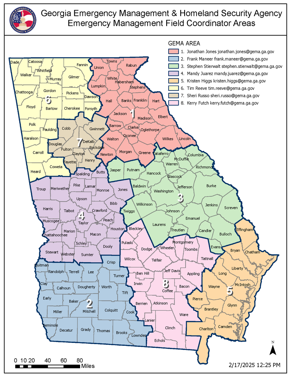 Emergency Management Field Operations | Georgia Emergency Management and Homeland Security Agency